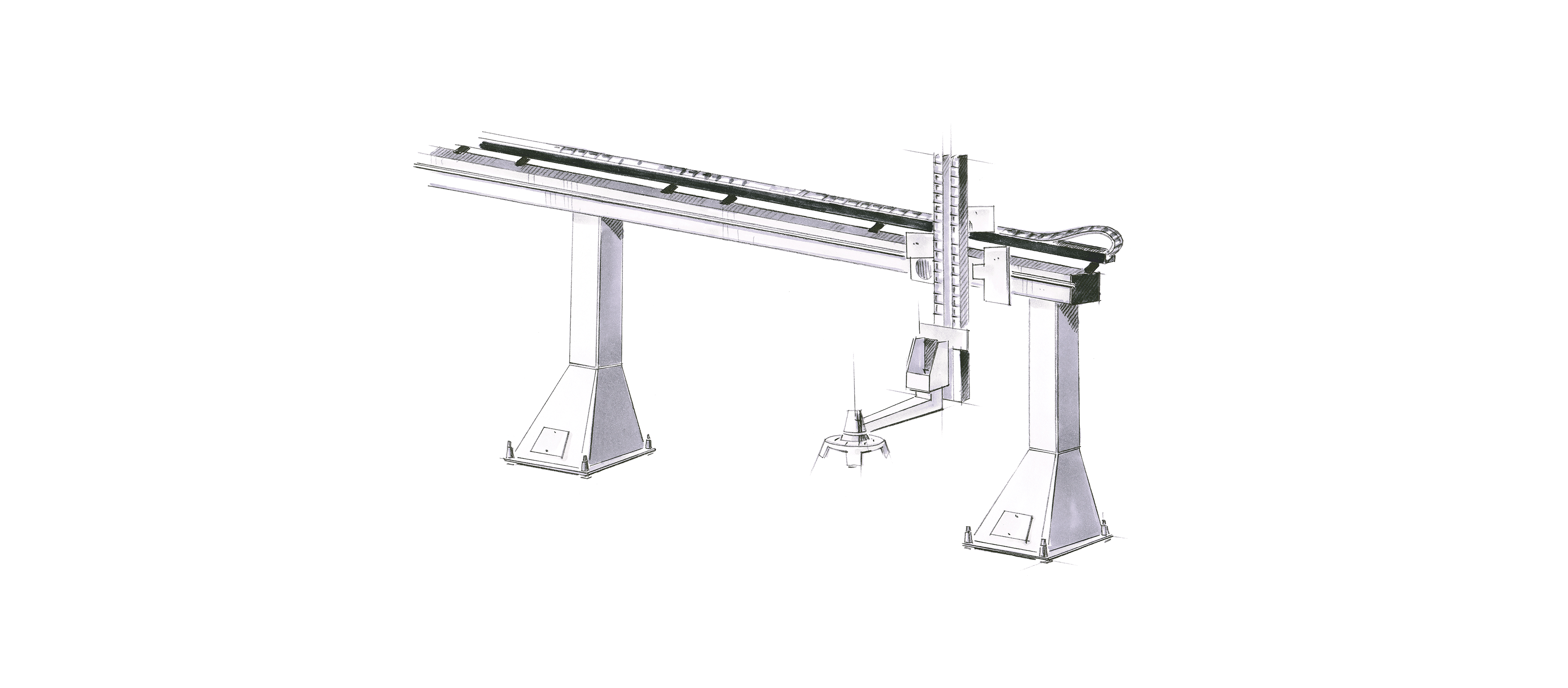 Handling, storing and press delivery of green tires