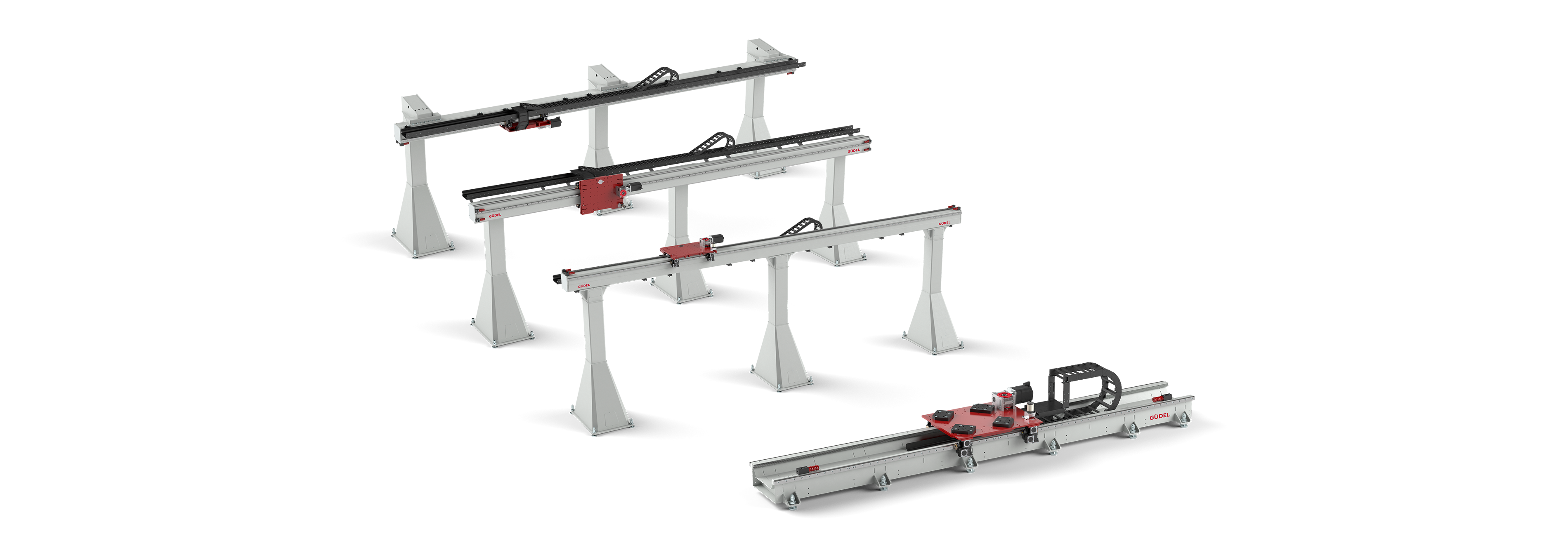 Linear tracks for robots TMF