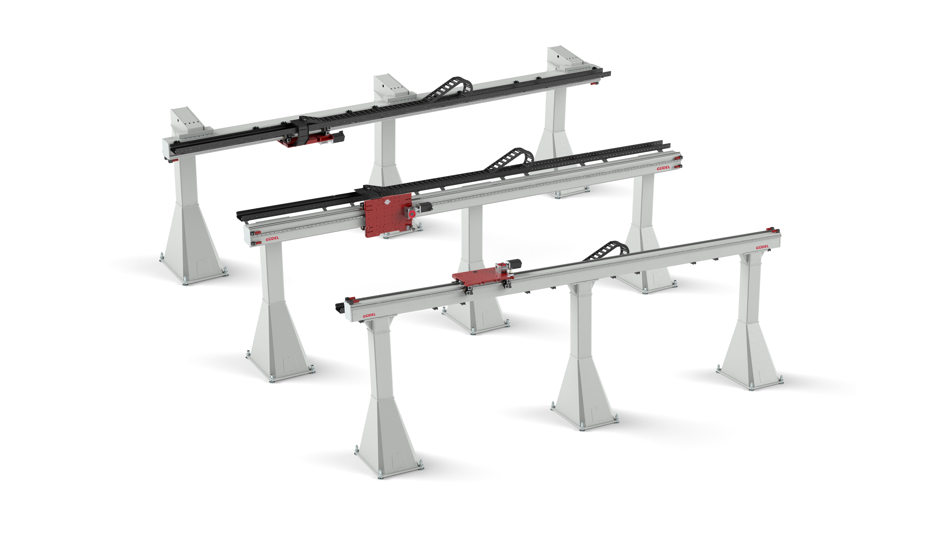 Linear tracks for robots TMF